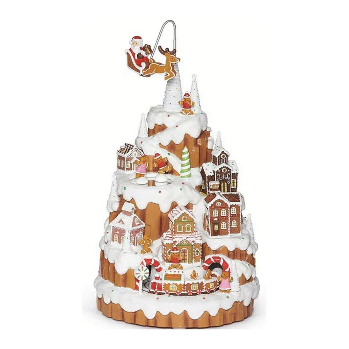 Shop our LED Musical Gingerbread Mountain House